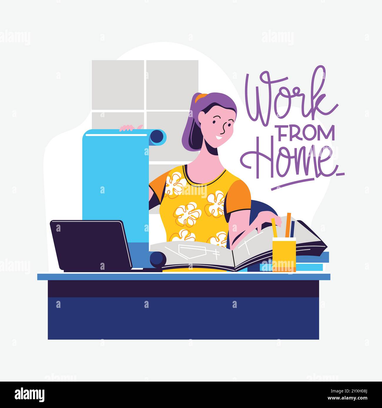 Device homework Stock Vector Images - Alamy