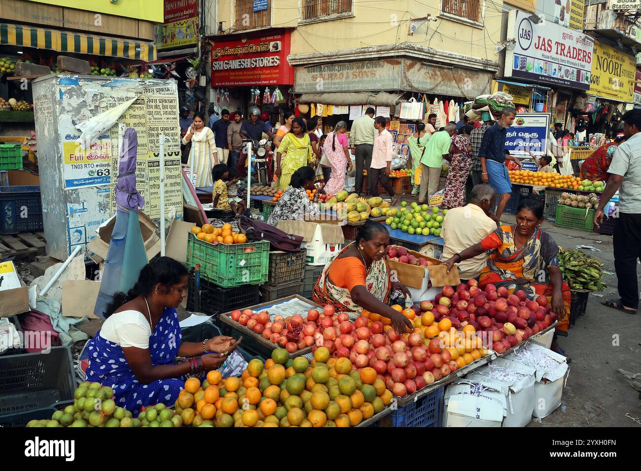 Madras market hi-res stock photography and images - Alamy