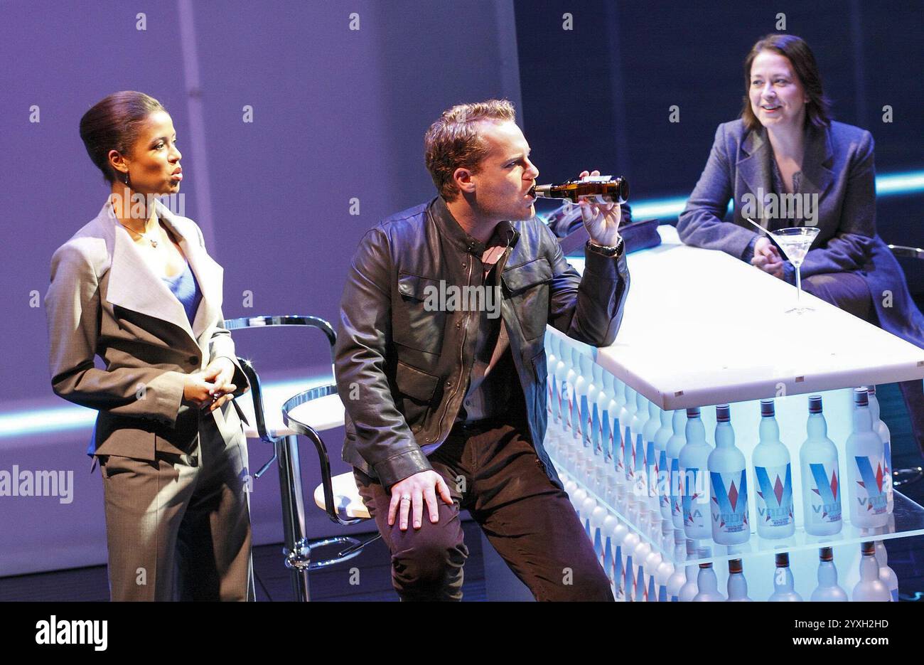 l-r: Gugu Mbatha-Raw (Monique Toussaint), Adam James (Geoff Benzine ...