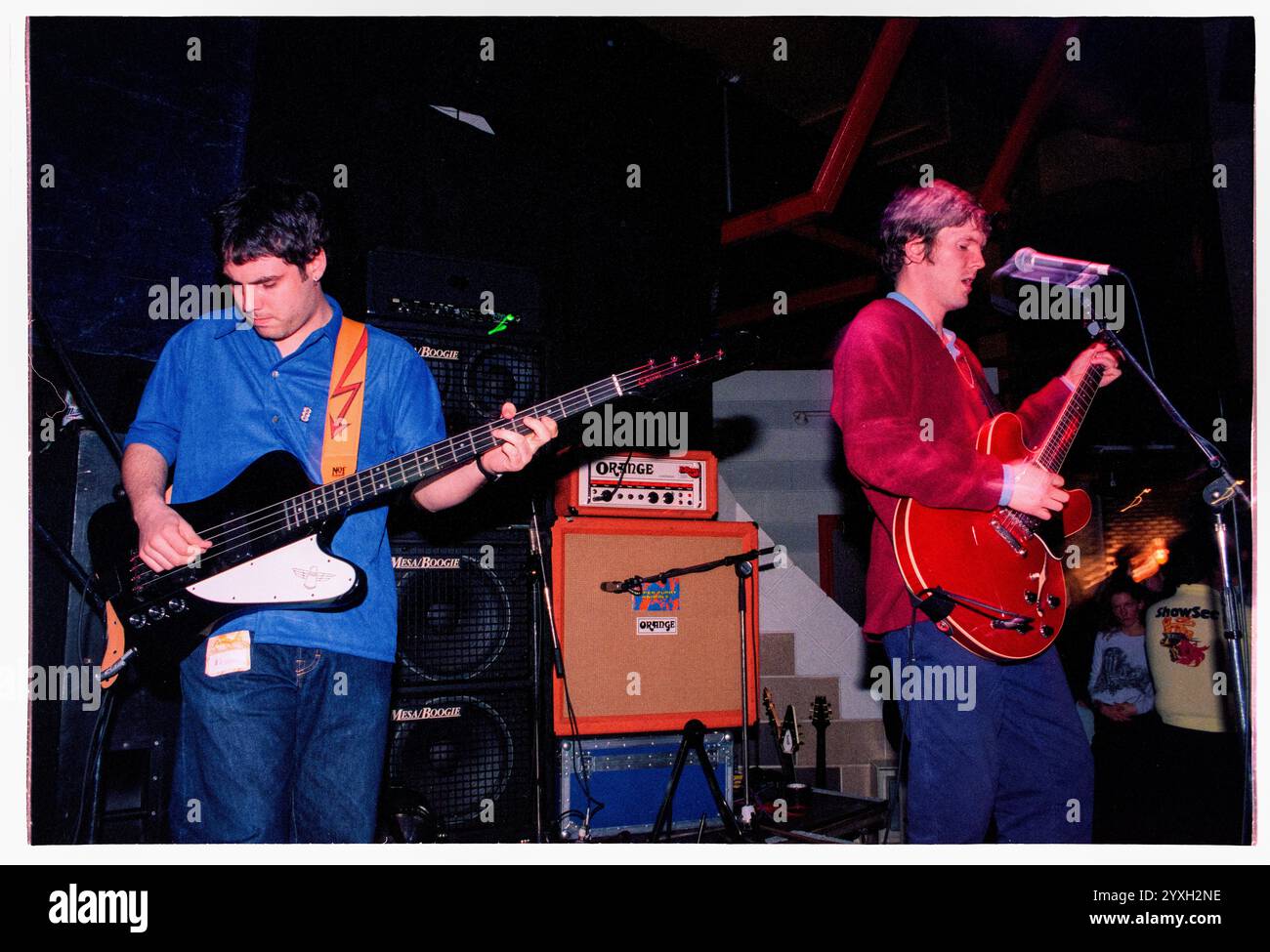 SUPER FURRY ANIMALS, FUZZY LOGIC TOUR, 1996: A young Huw Bunford ...