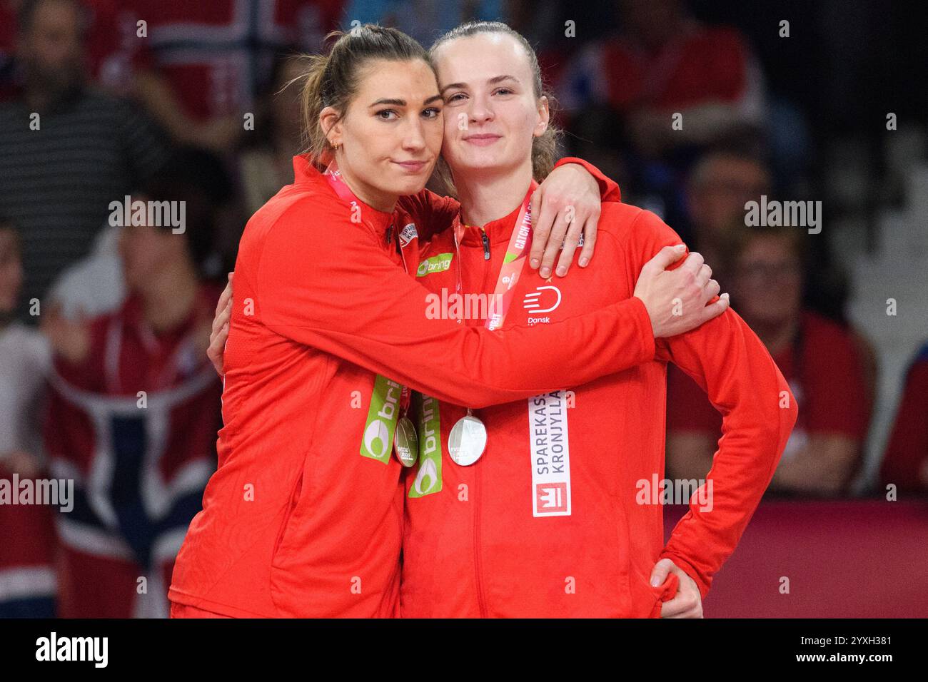 Vienna, Austria. 15th Dec, 2024. Vienna, Austria, December 15th 2024: Goalkeeper Anna Kristensen ...