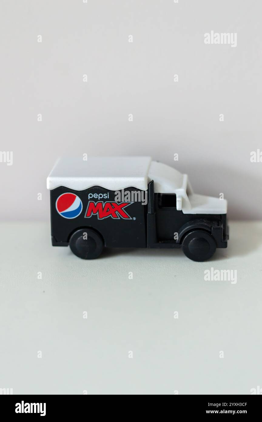 Close Up Pepsi Max Plastic Toy Car At Amsterdam The Netherlands 14-12 ...