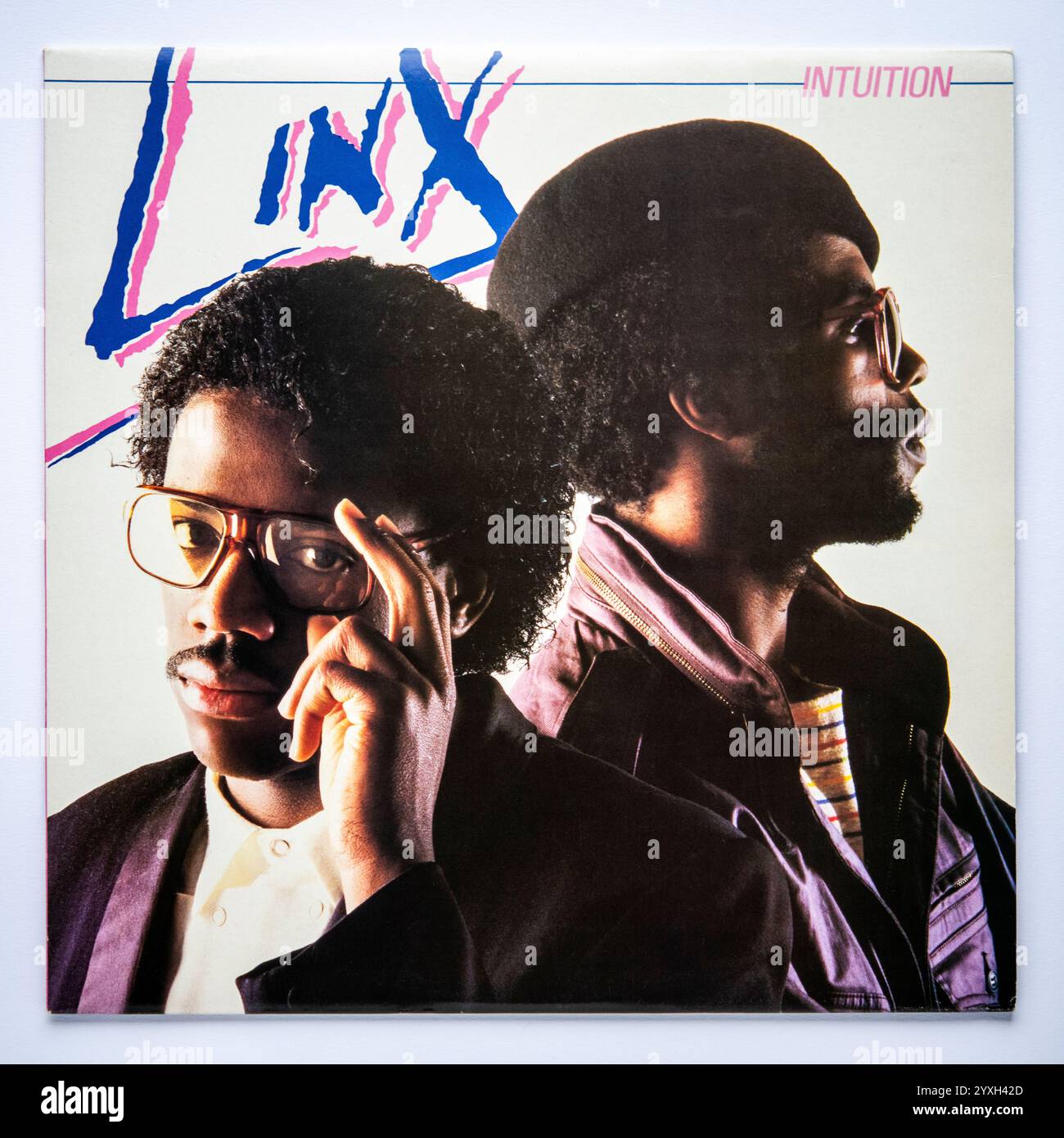 LP cover of Intuition, the debut album by Linx, which was released in ...