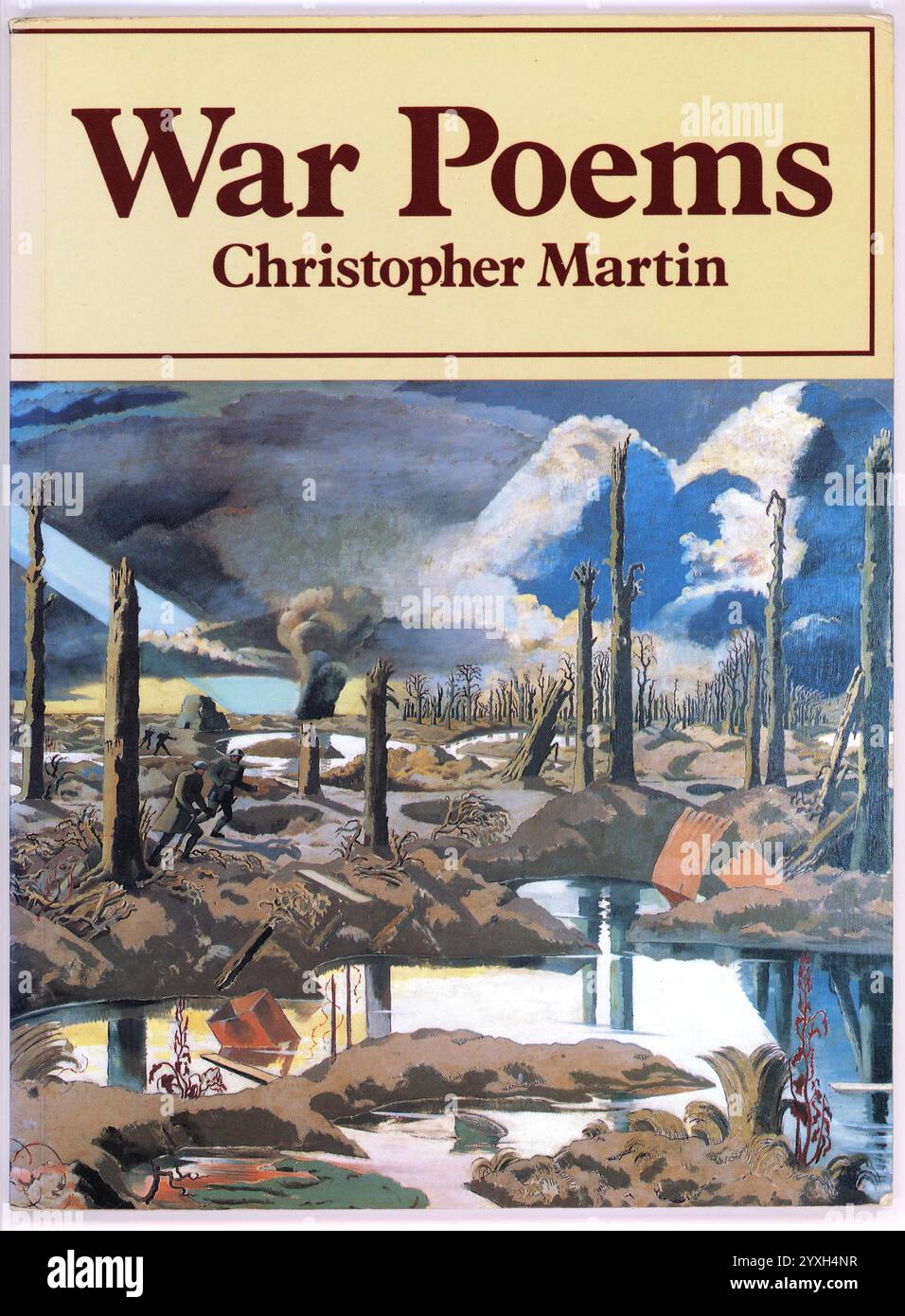 Used vintage paperback book cover, educational book publication poems ...