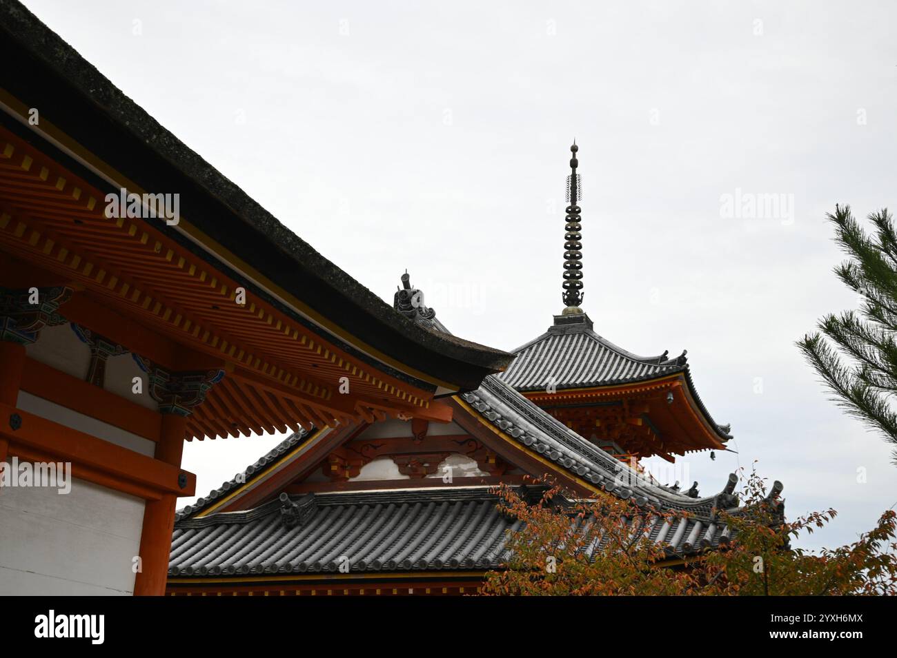 Kiyomizu temple 3 story pagoda hi-res stock photography and images - Alamy