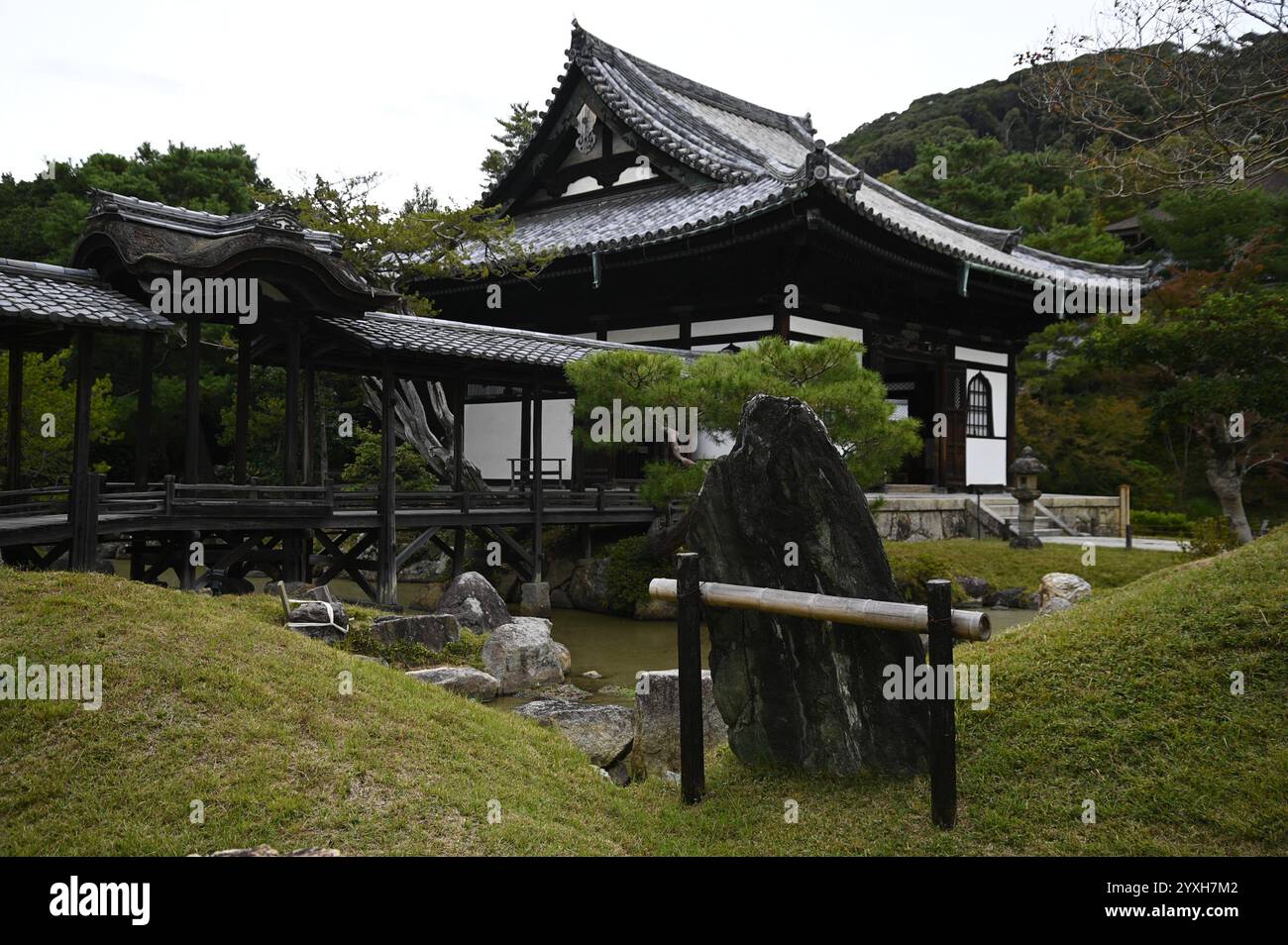 The memorial Kangetsu-dai and Kaisan-dō both are a cultural property of ...