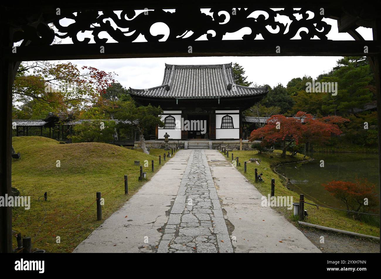 The memorial Kangetsu-dai and Kaisan-dō cultural property of Kōdai-ji ...