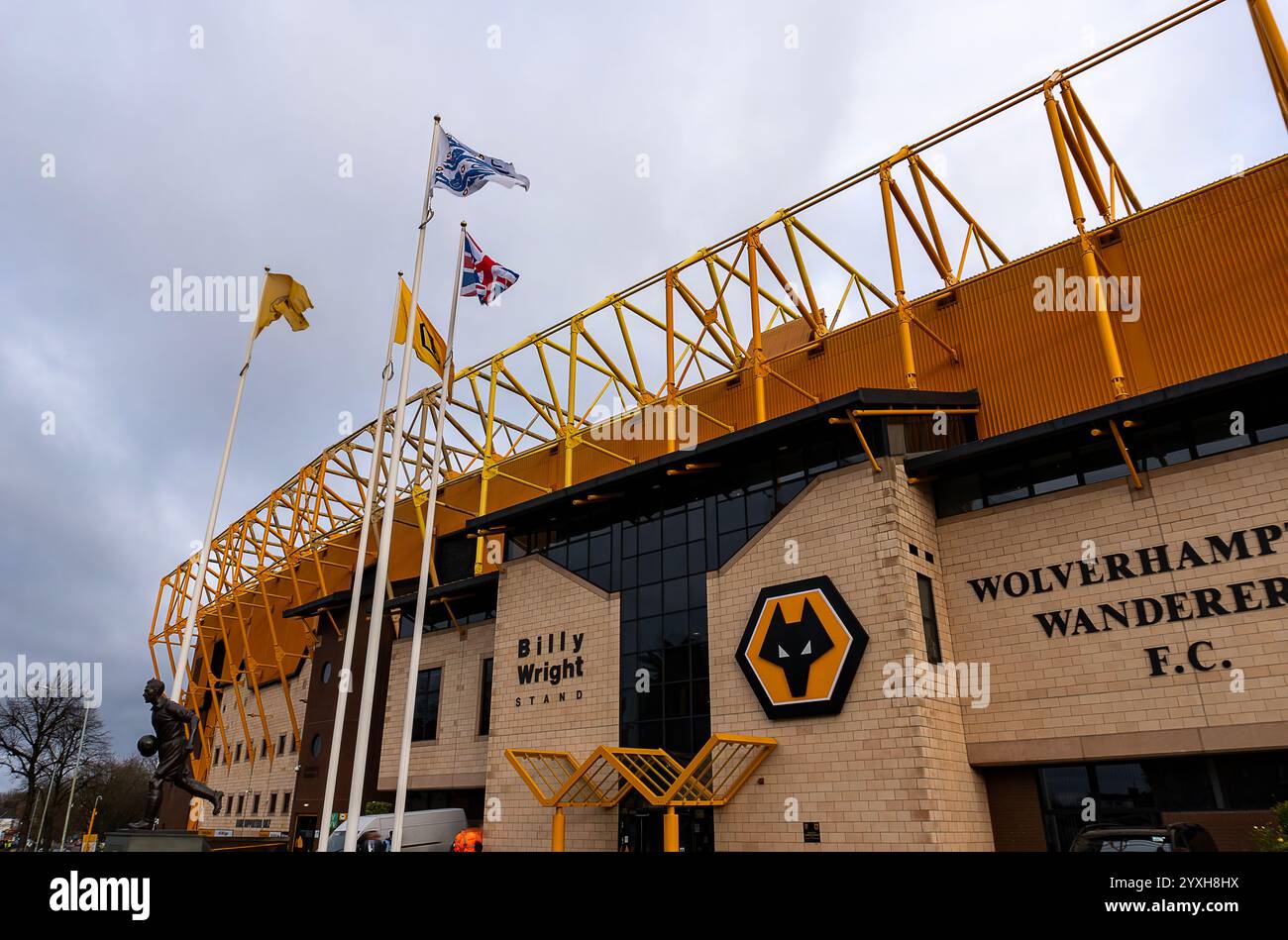 Molineux is the home of Wolverhampton Wanderers FC in the West Midlands ...