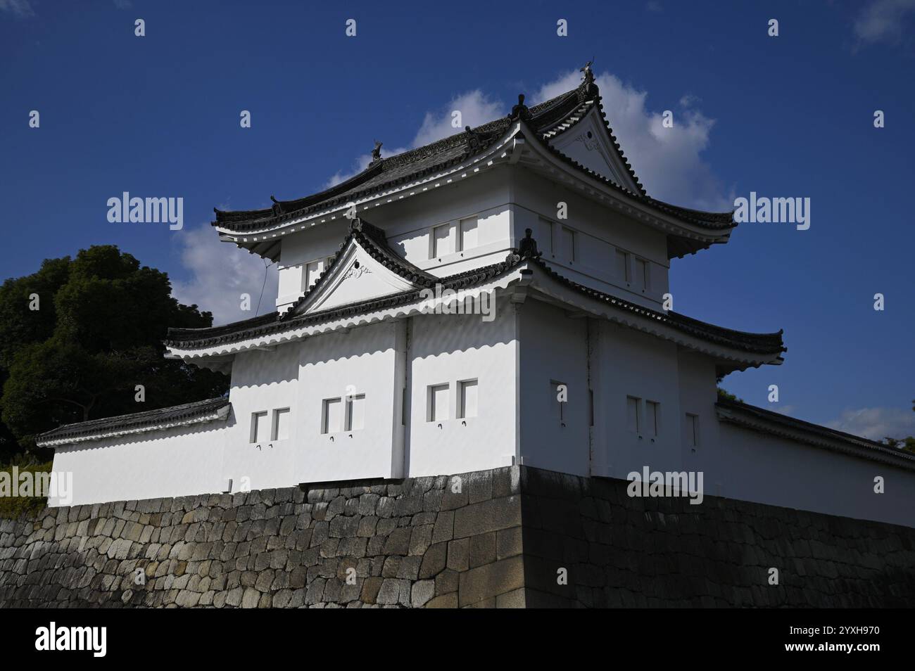 Landscape with scenic view of Tonan Sumi-yagura the Southeast ...