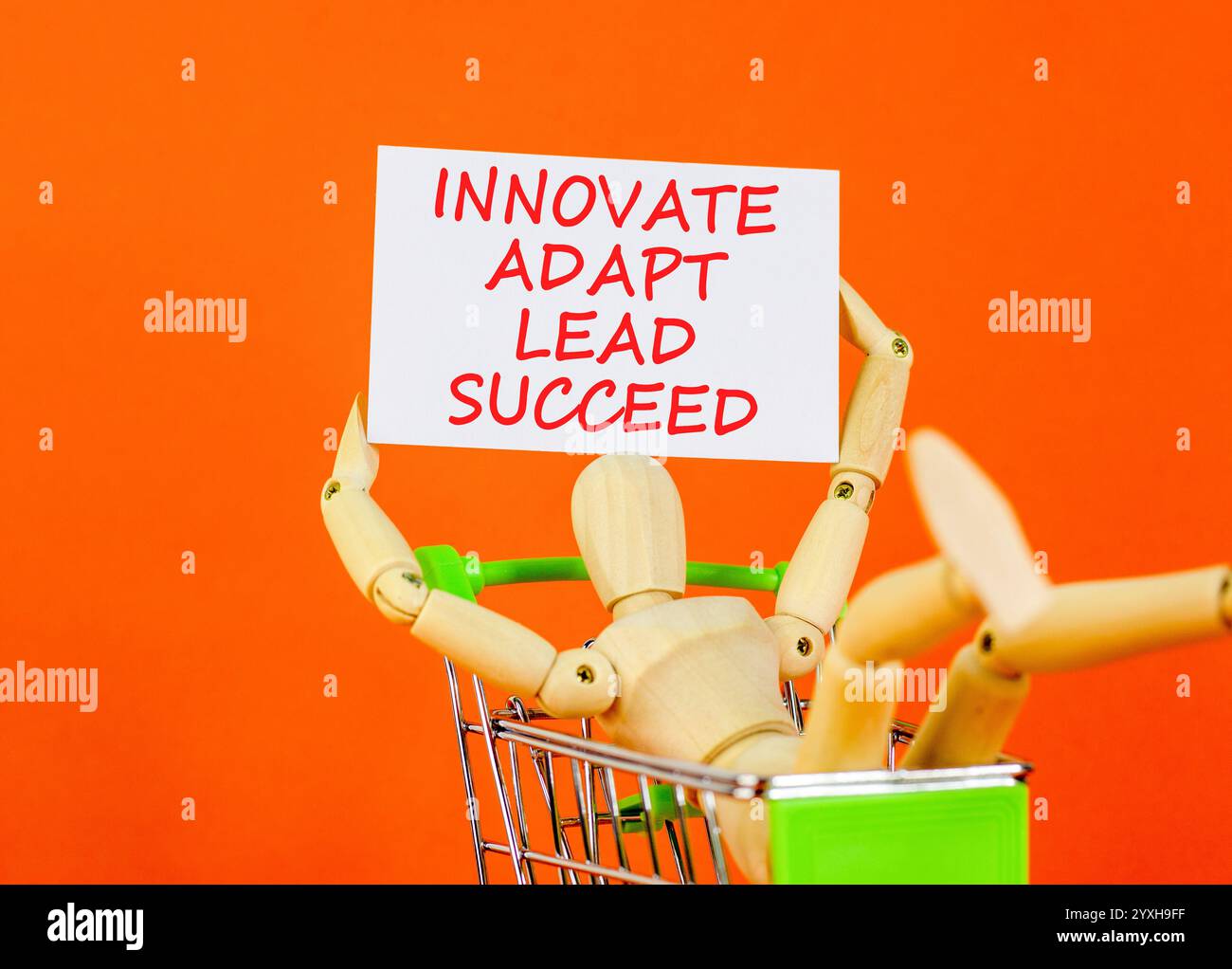 Innovate adapt lead succeed symbol. Concept words Innovate Adapt Lead ...