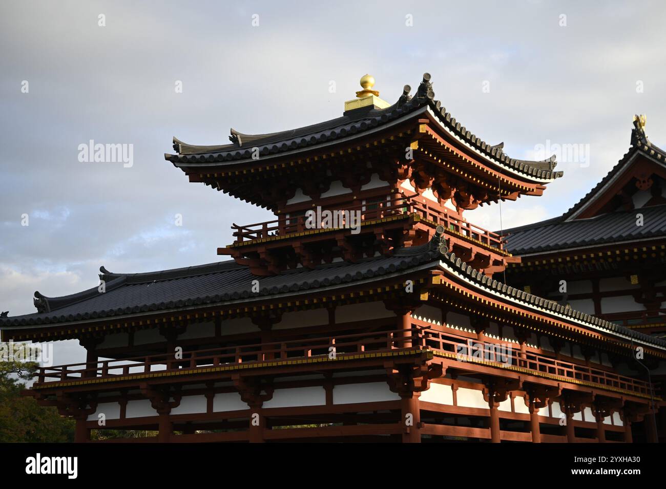 Landscape with scenic view of the Phoenix Hall, the Main building of ...