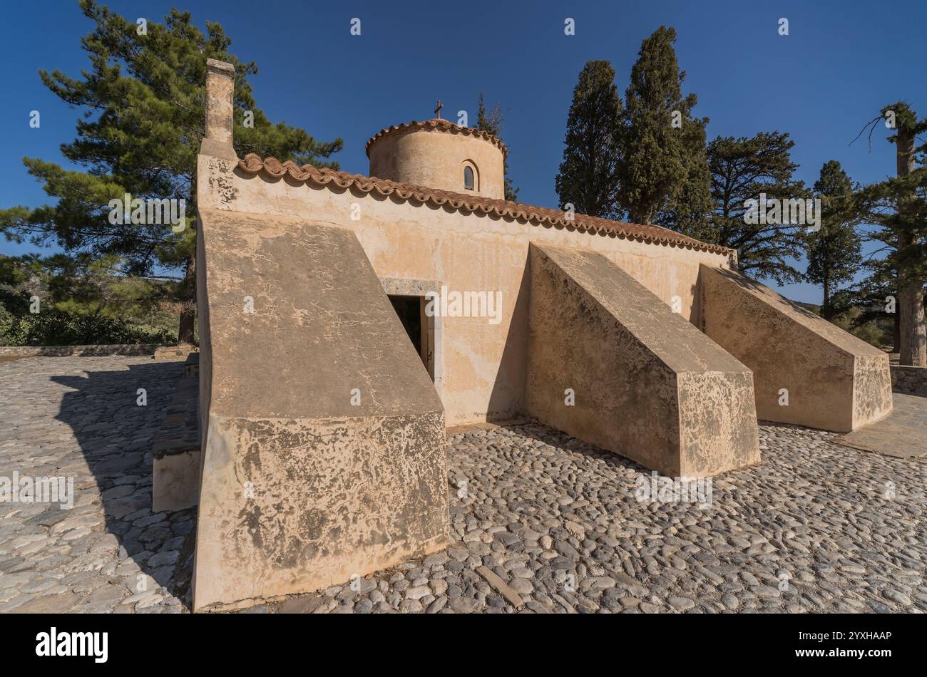 Picture of the historic church panagia kera near Kritsa Stock Photo - Alamy