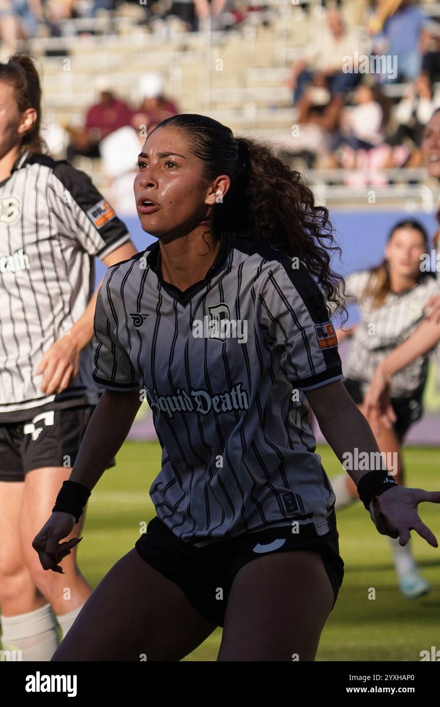 Dallas, United States. 14th Dec, 2024. Sasha Pickard #5 of Brooklyn FC ...