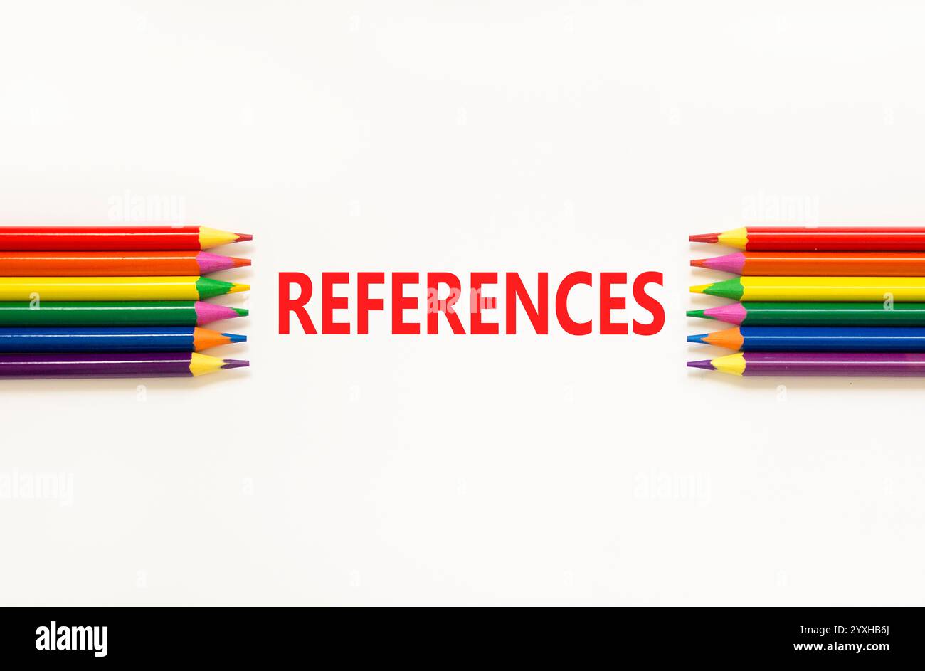 References or reference symbol. Concept word References on beautiful ...