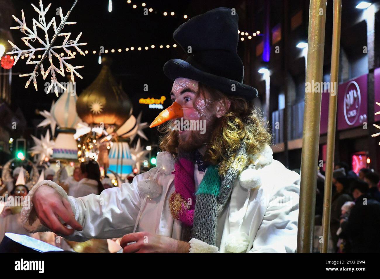 The Derry Magical Christmas procession makes its way around the city ...