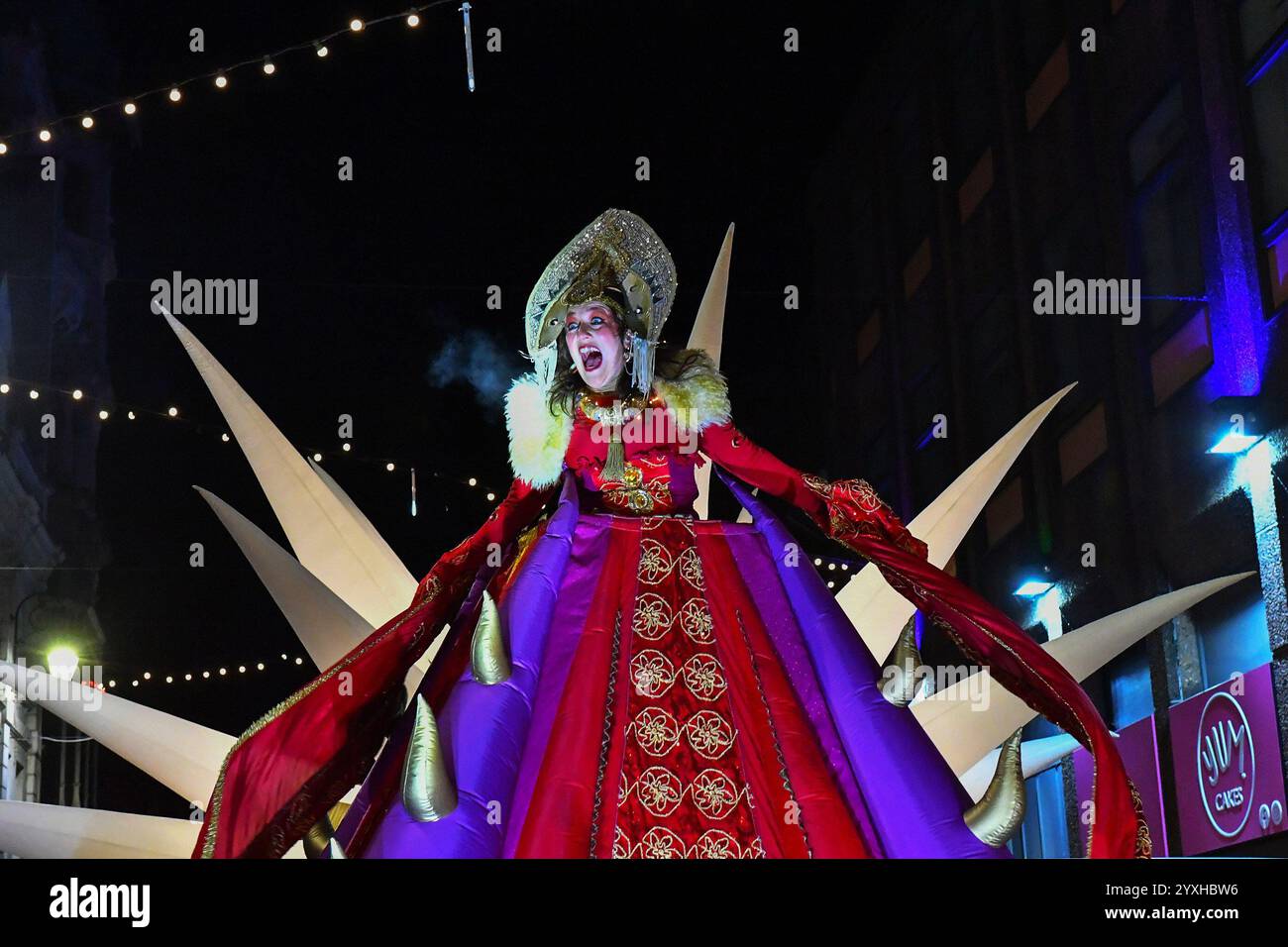 The Derry Magical Christmas procession makes its way around the city ...
