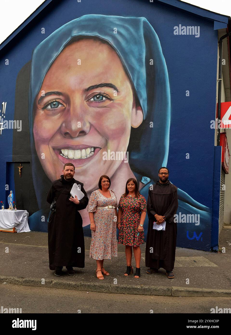 Sr.Clare Crockett’s sisters Megan Nicell and Shauna Gill pictured with ...