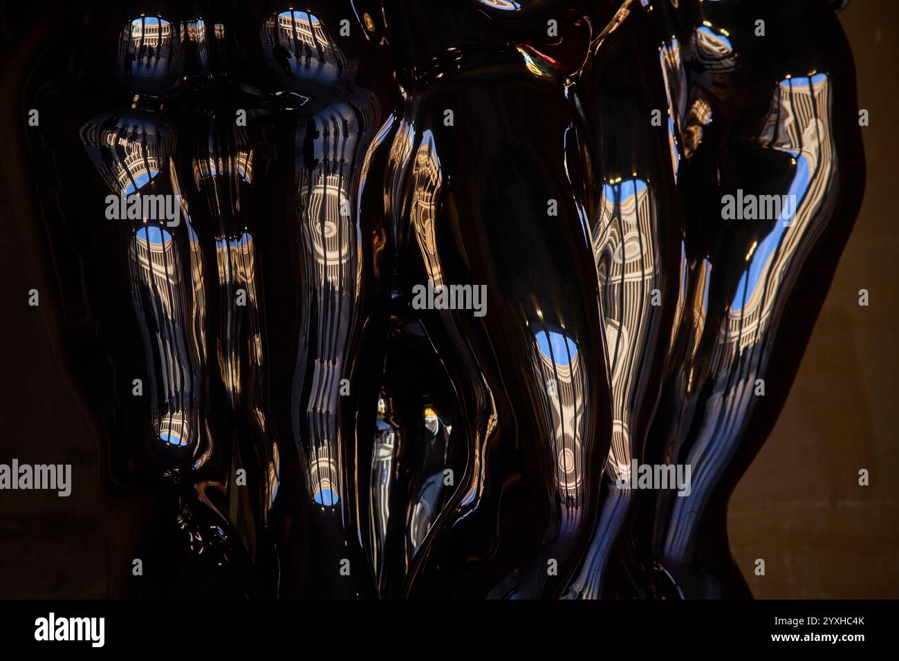 The artwork 'Three Graces' by Jeff Koons includes a detail of the ...