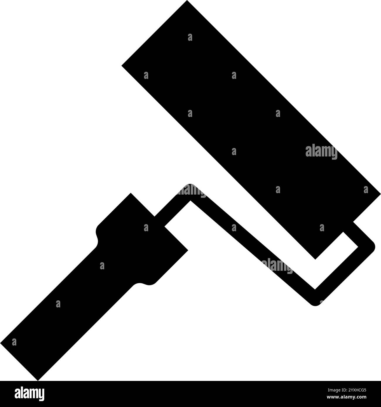 paint roller - vector icon Stock Vector Image & Art - Alamy