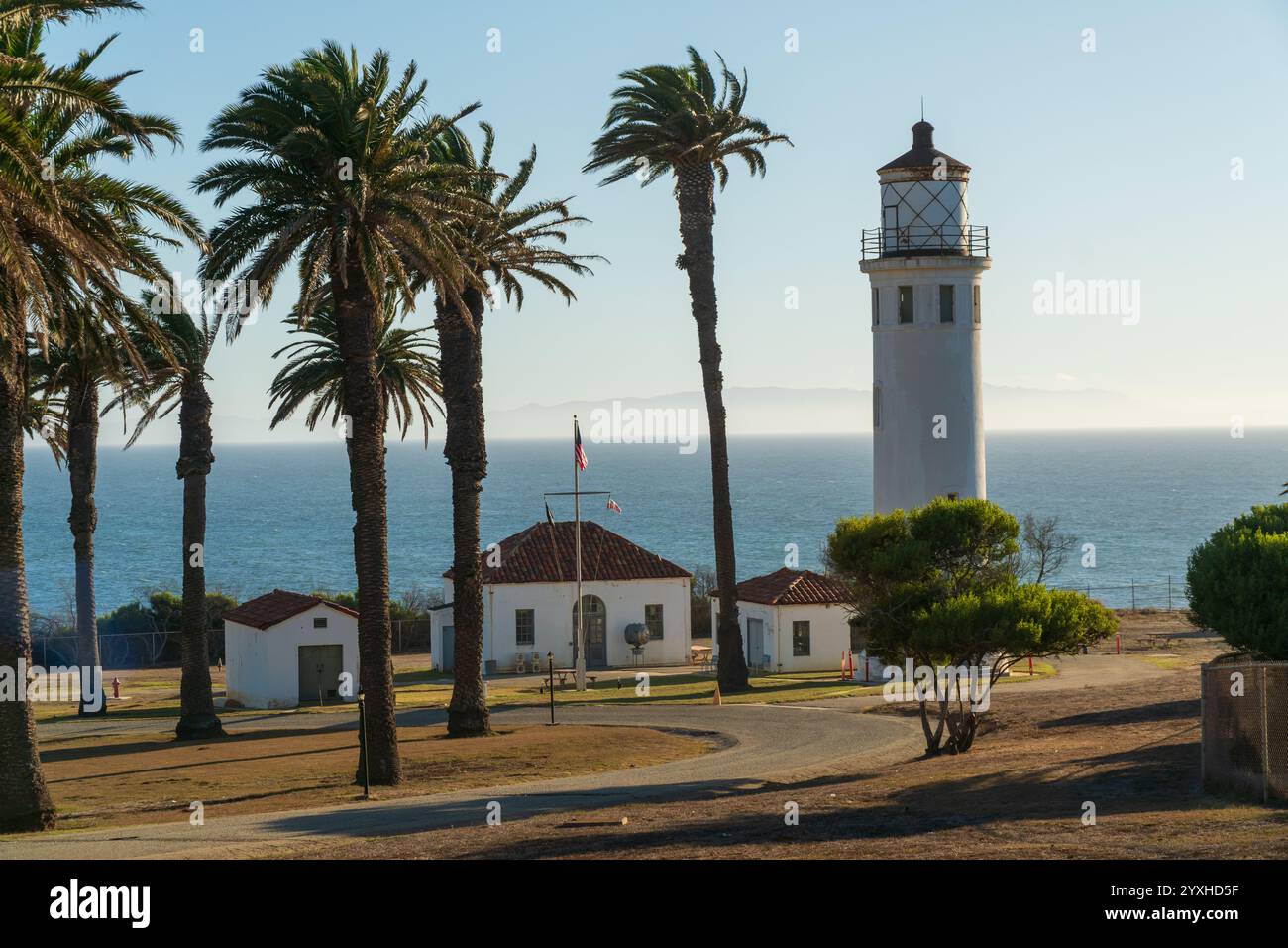 Point Vicente lighthouse, Palos Verdes, Los Angeles, in late afternoon ... Point Vicente lighthouse, Palos Verdes, Los Angeles, in late afternoon ...
