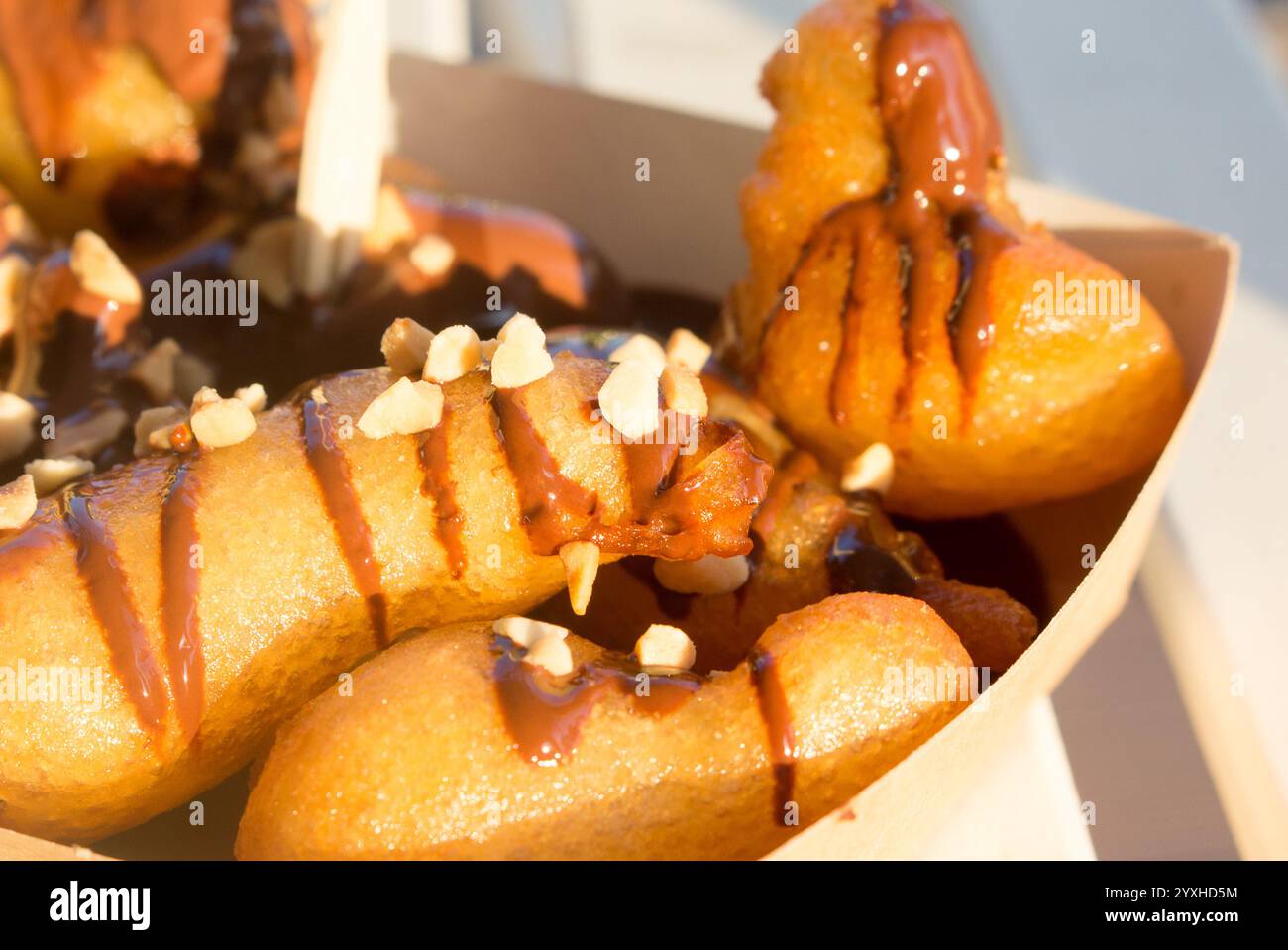 Lukumades greek donut hi-res stock photography and images - Alamy