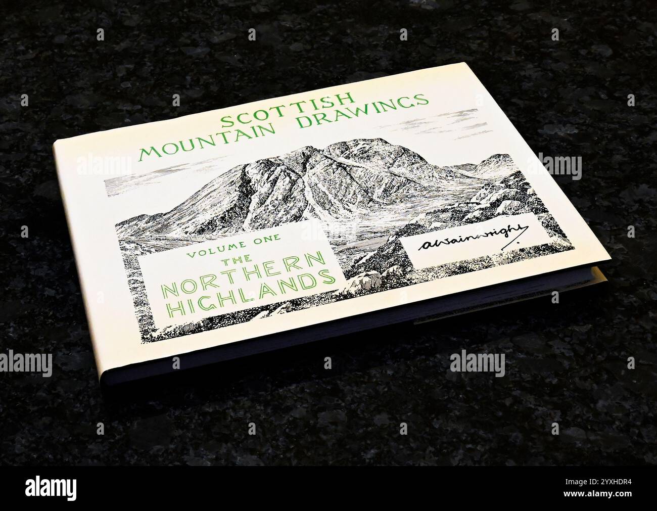 Book cover. Scottish Mountain Drawings. Volume One, The Northern ...