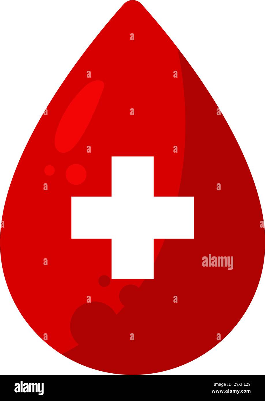 drop of blood - vector icon Stock Vector Image & Art - Alamy