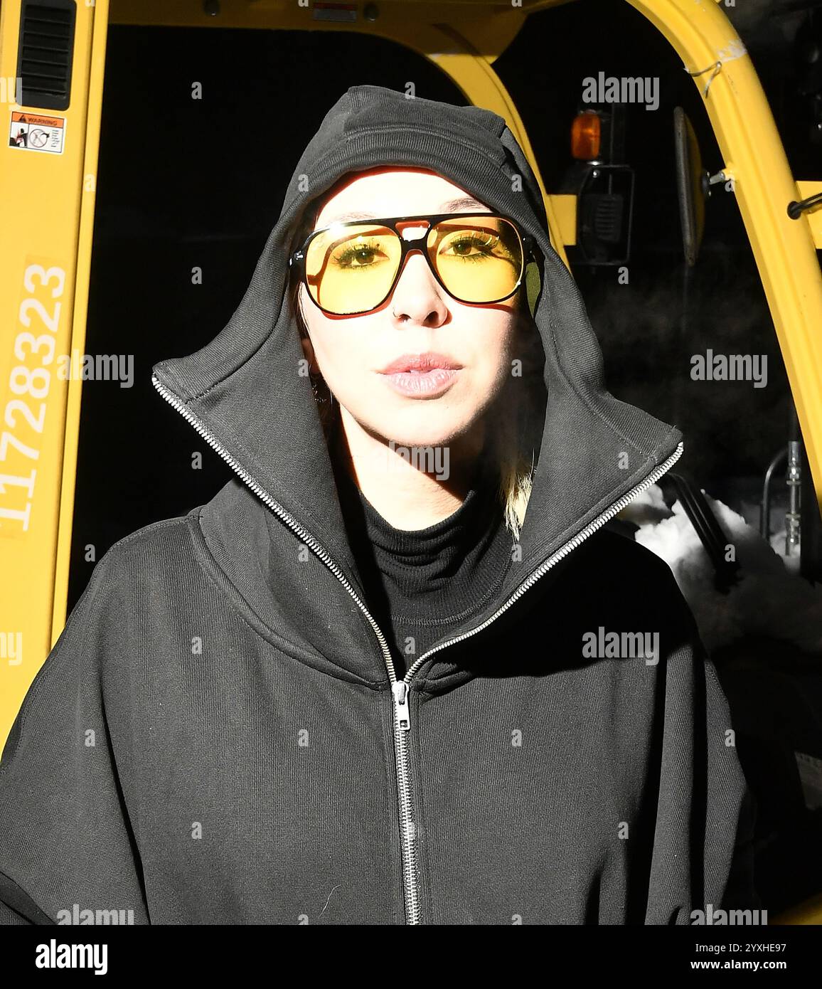 Olympic Valley, USA. 15th Dec, 2024. Wenzday AKA Taylor Chung poses ...