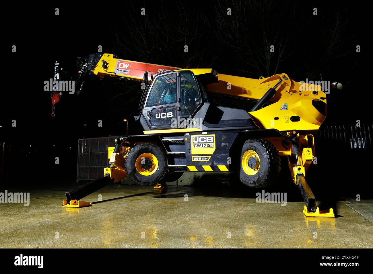 Jcb rotating telehandler hi-res stock photography and images - Alamy
