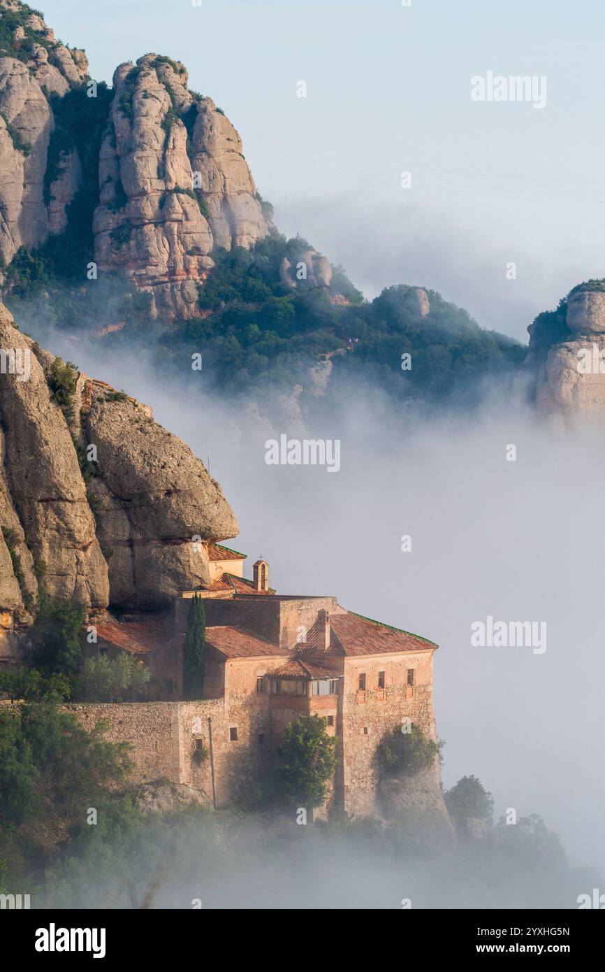 Montserrat holy cave catalonia hi-res stock photography and images - Alamy