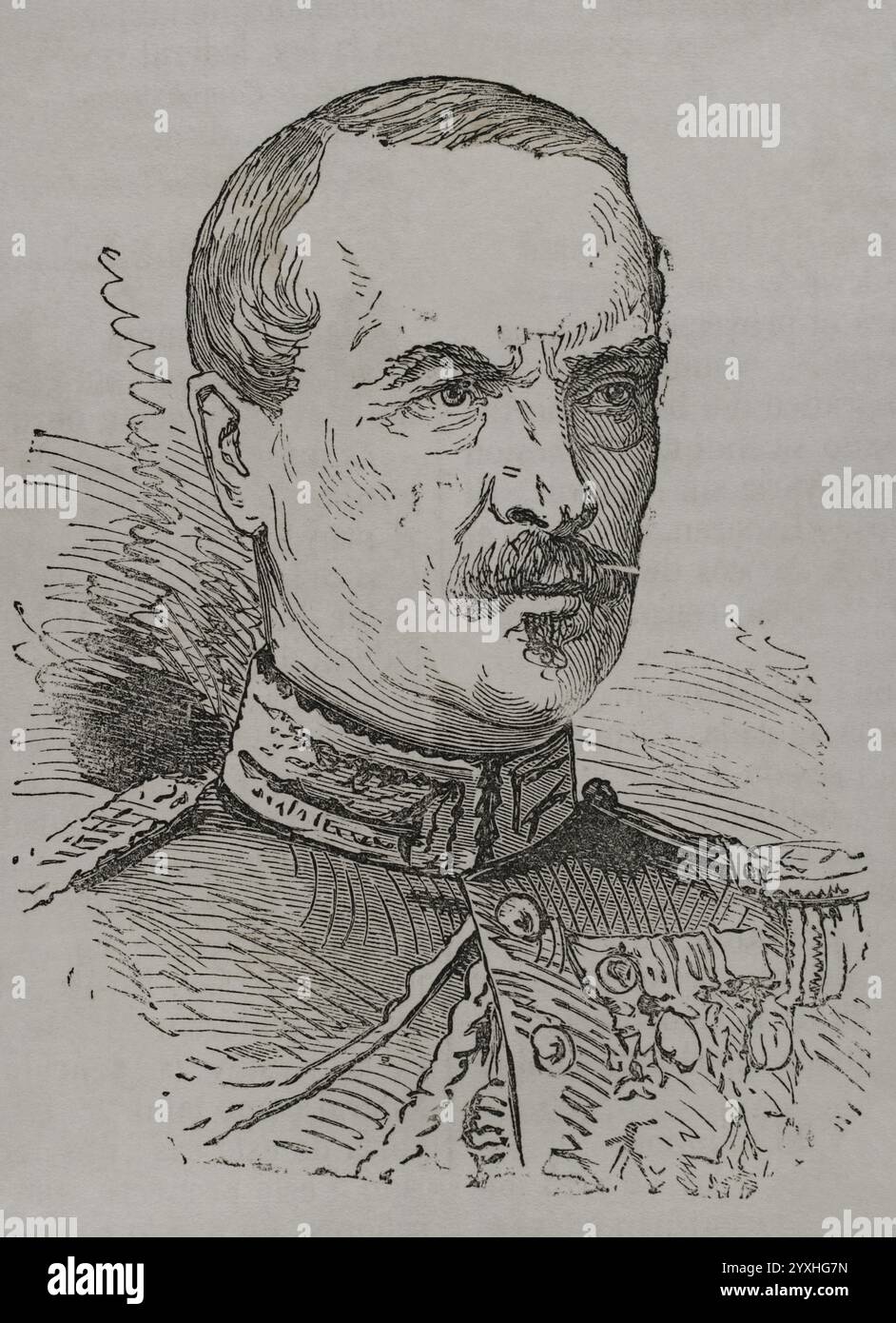Charles Auguste Frossard (1807-1875). French general. Portrait ...
