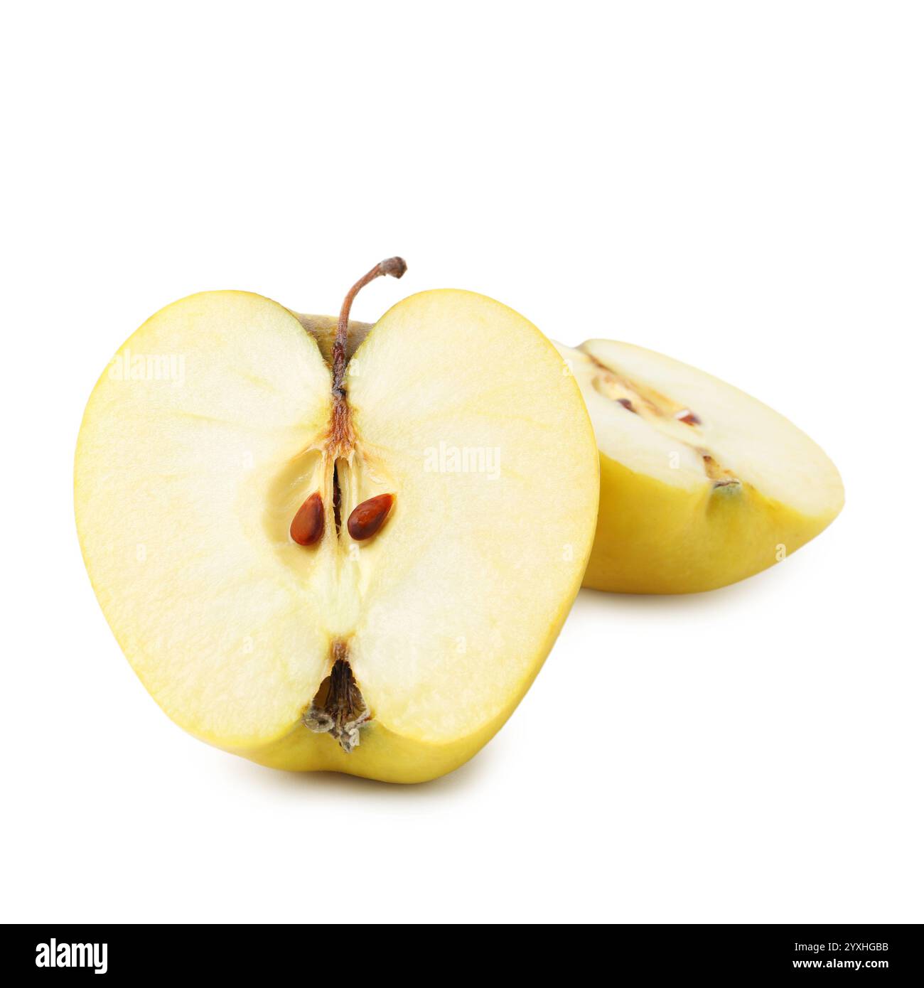 Halves fresh ripe apple hi-res stock photography and images - Alamy