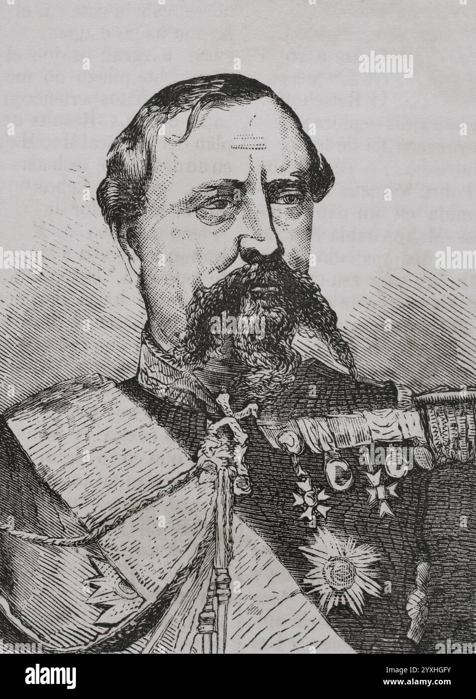 Edmond Leboeuf (1809-1888). French general. Marshal of France since ...