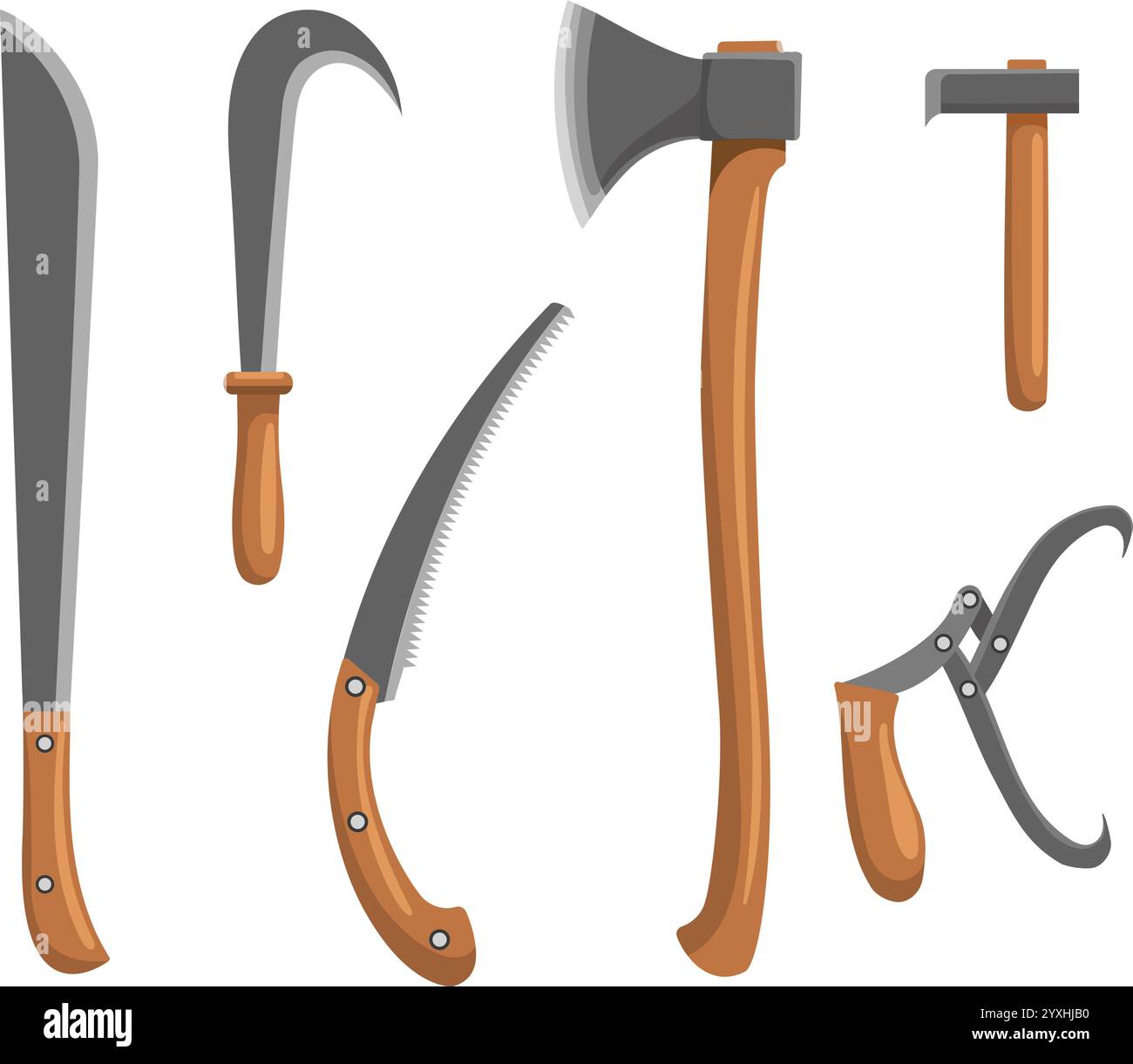 Woodwork instruments Cut Out Stock Images & Pictures - Alamy