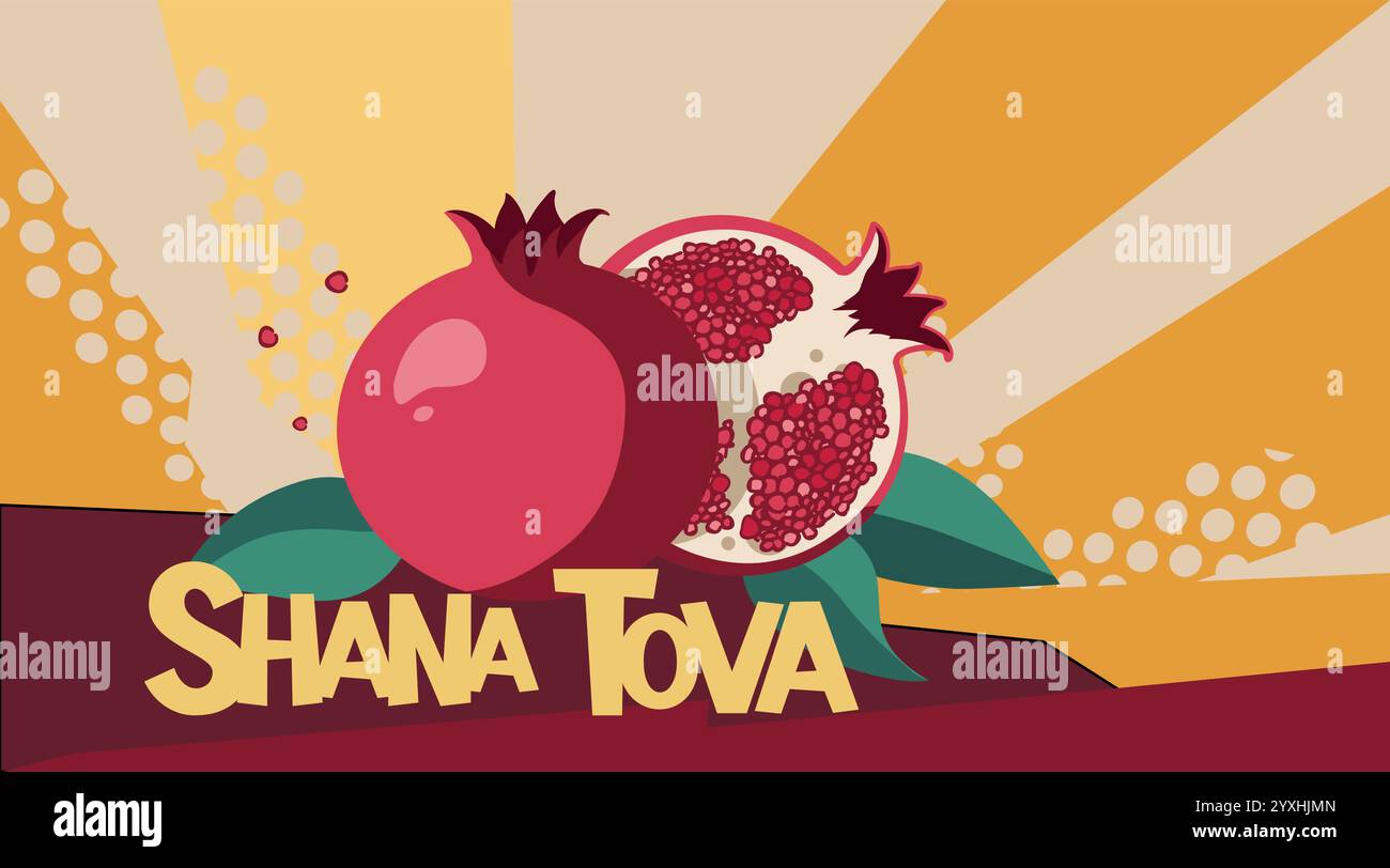 Shana Tova, Rosh Hashanah. banner Stock Vector Image & Art - Alamy