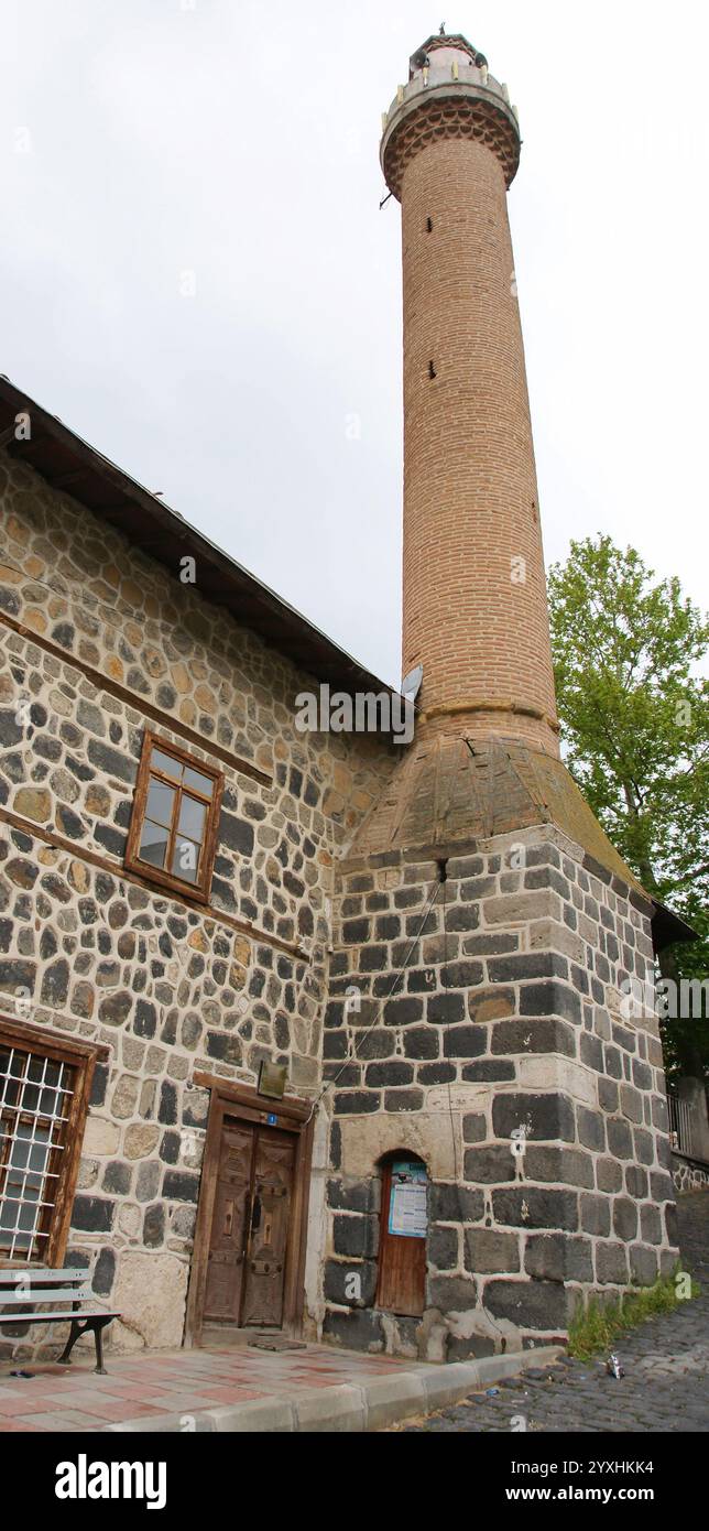 The Grand Mosque in Ayas, Ankara, Turkey, was built in the 15th century ...