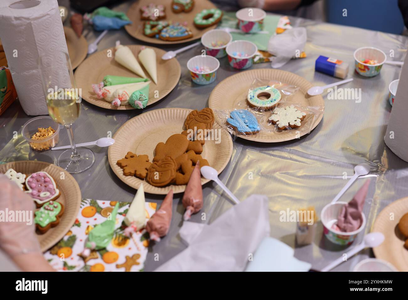 Join a fun Creative Cookie Decorating Activity with colorful icing and ...