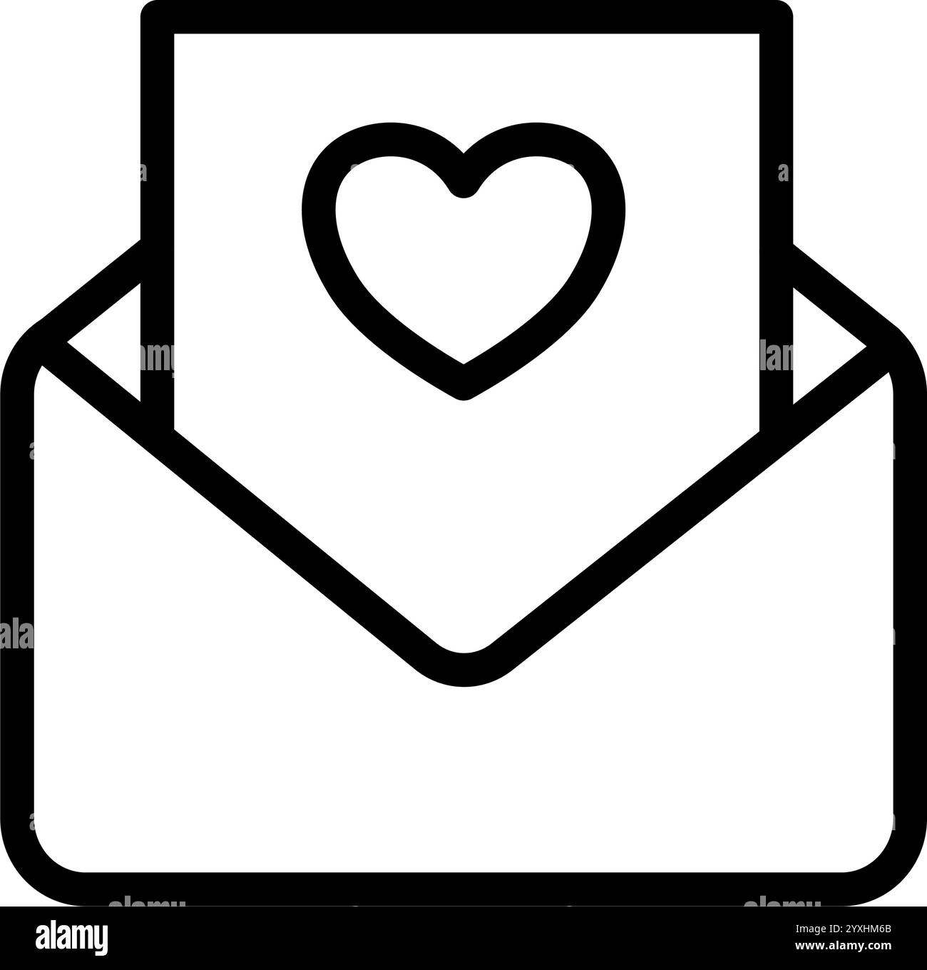 love letter - vector icon Stock Vector Image & Art - Alamy