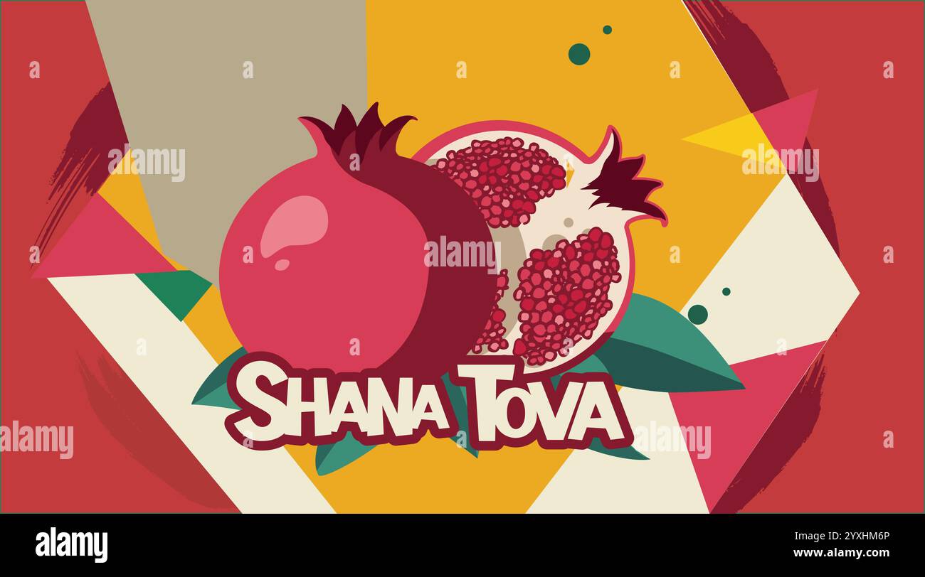 Shana Tova, Rosh Hashanah. banner Stock Vector Image & Art - Alamy