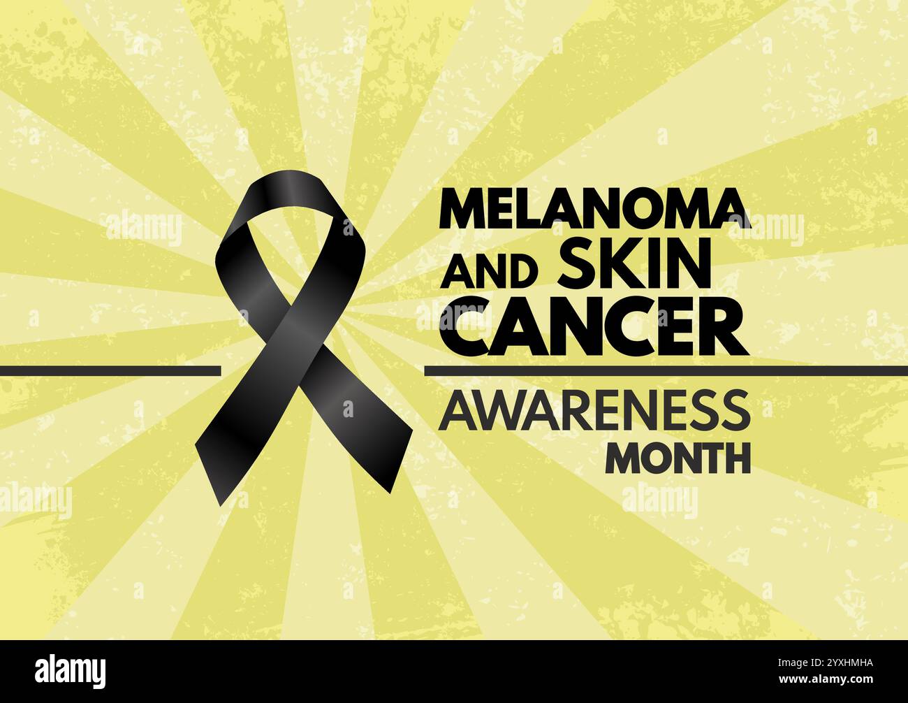 Melanoma and skin cancer awareness month Stock Vector Image & Art - Alamy