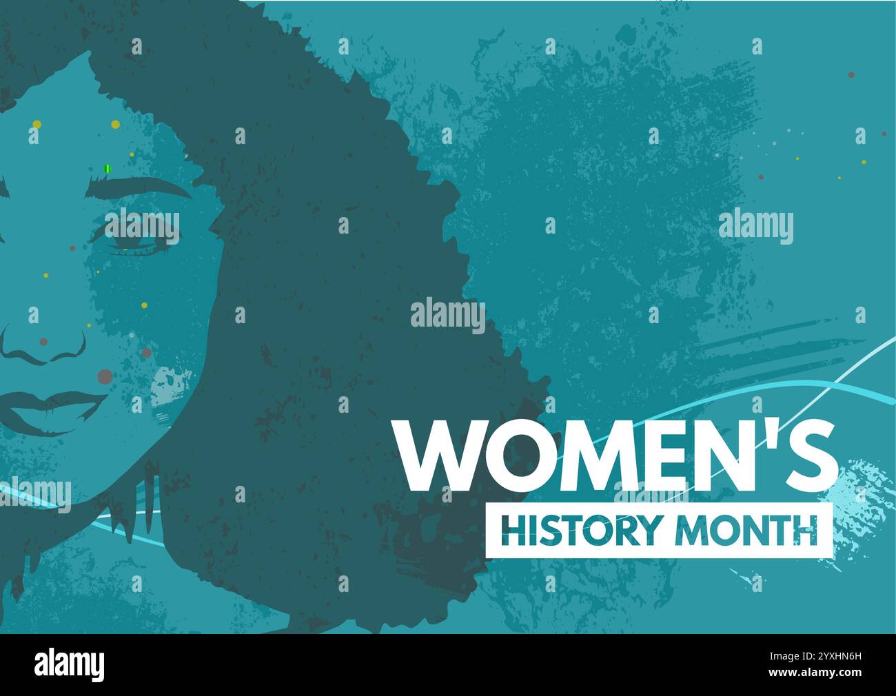 Womens History month- banner Stock Vector Image & Art - Alamy