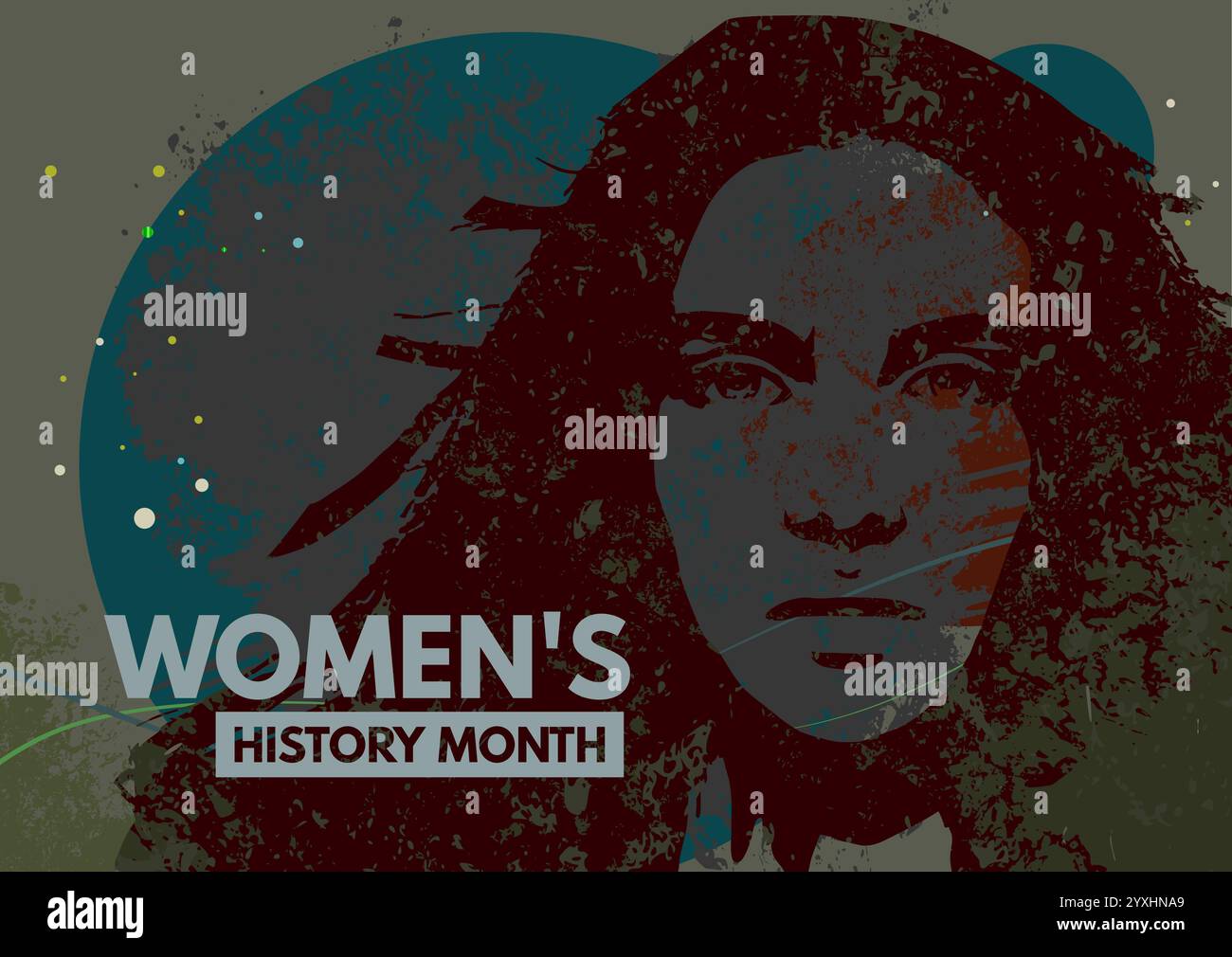 Womens History month- banner Stock Vector Image & Art - Alamy