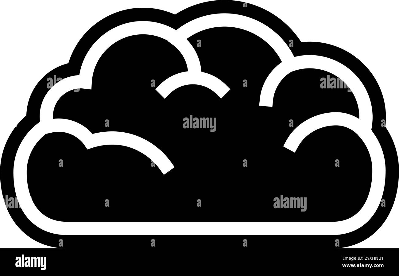 Api cloud integration icon Black and White Stock Photos & Images - Alamy
