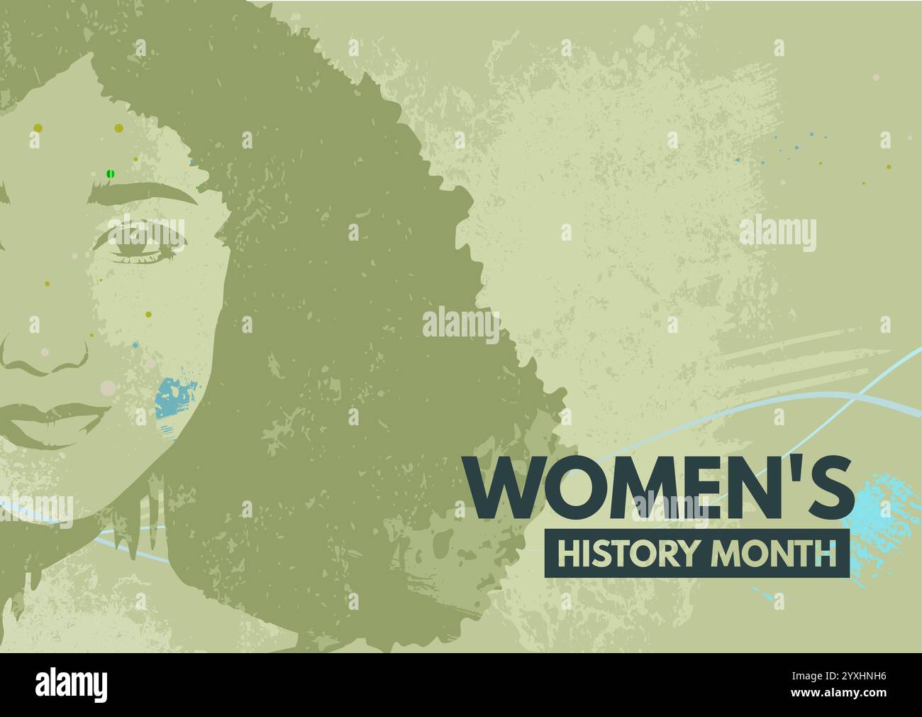 Womens History month- banner Stock Vector Image & Art - Alamy
