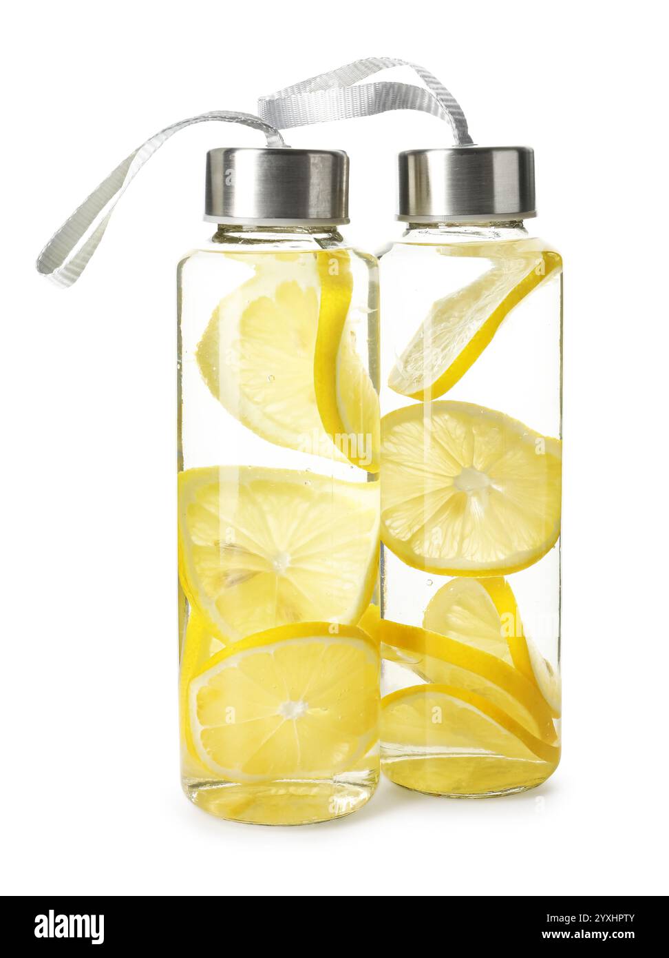 Two glass bottles lemonade hi-res stock photography and images - Alamy