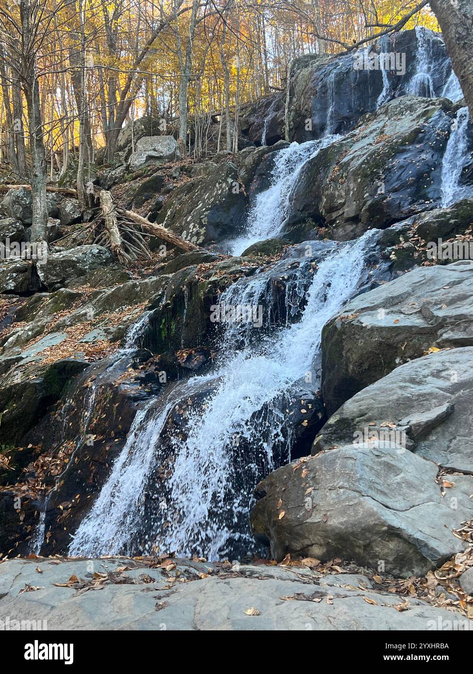 Hiking trail waterfall hi-res stock photography and images - Alamy
