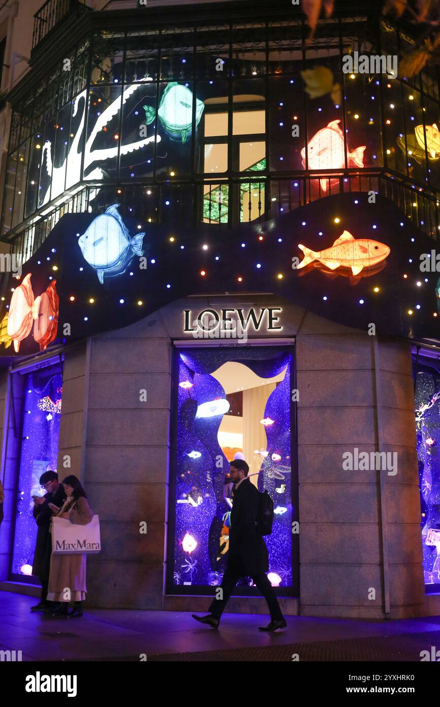 Loewe store madrid gran via hi-res stock photography and images - Alamy