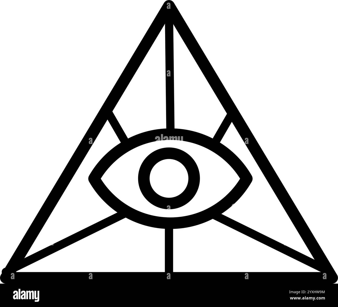 Eye freemasonry Cut Out Stock Images & Pictures - Alamy
