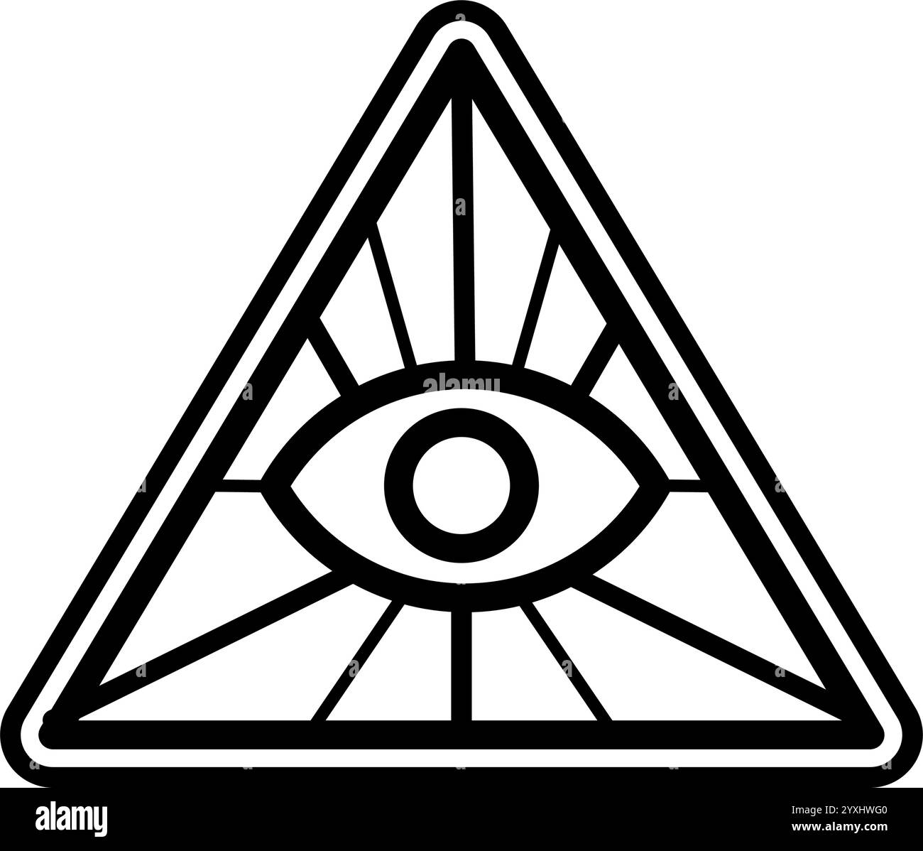 Freemasonry illustration Cut Out Stock Images & Pictures - Alamy