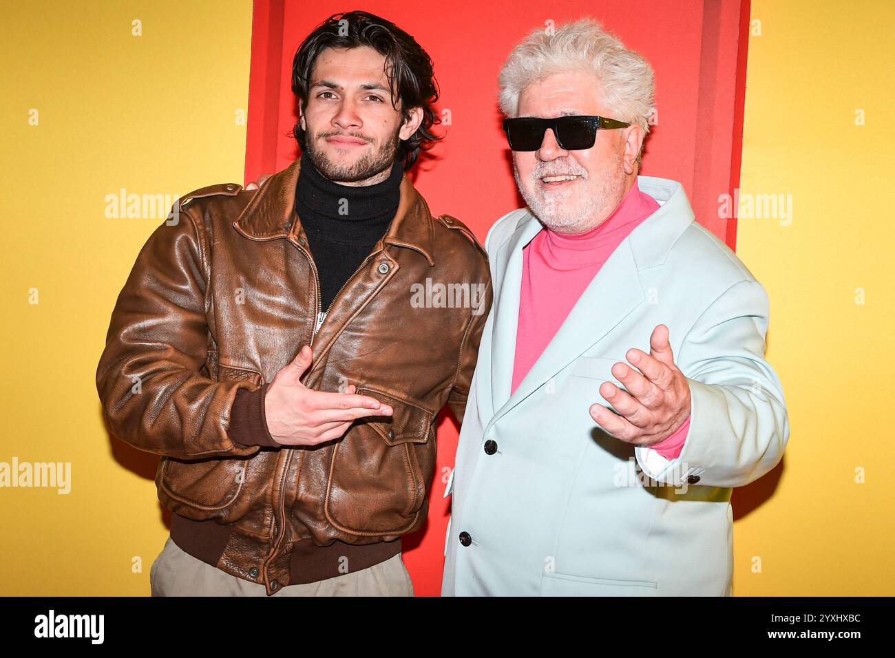 Paris, France. 16th Dec, 2024. French actor Paolo Luka Noe poses with ...